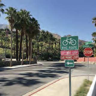 Palm Springs Bicycle Map, Things to do in Palm Springs, Bike Lanes