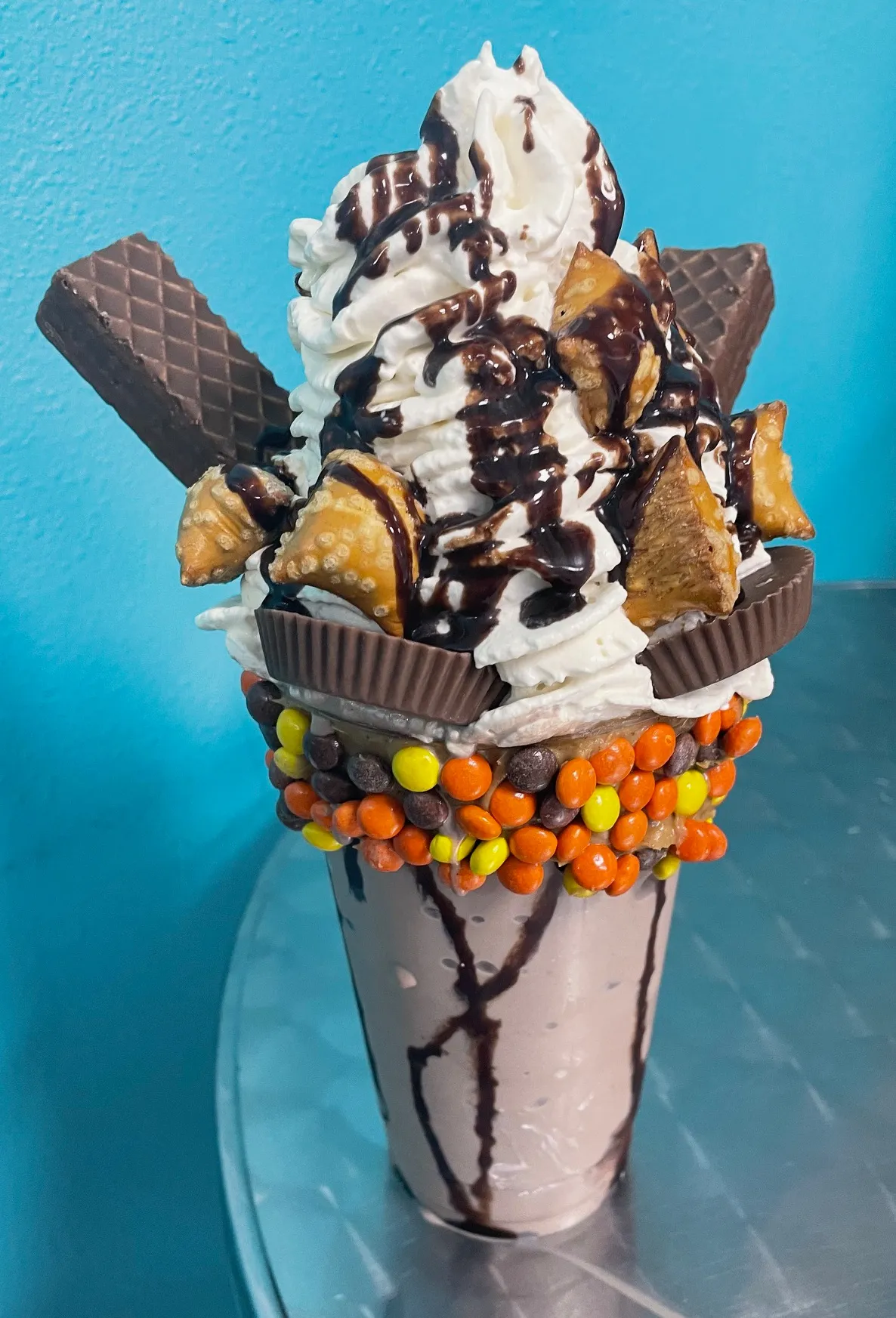 The Indy Endorsement: The Chocolate Peanut Butter Crunch Monster Shake ...